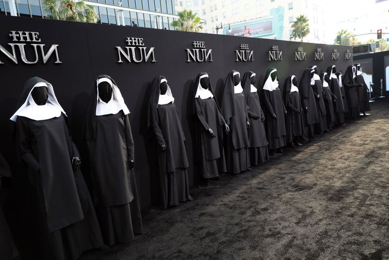 The Nun จัดงานพรีเมียร์เปิดตัวสุดยิ่งใหญ่ ที่ ลอสแอนเจลิส ปล่อยผีแม่ชี ...